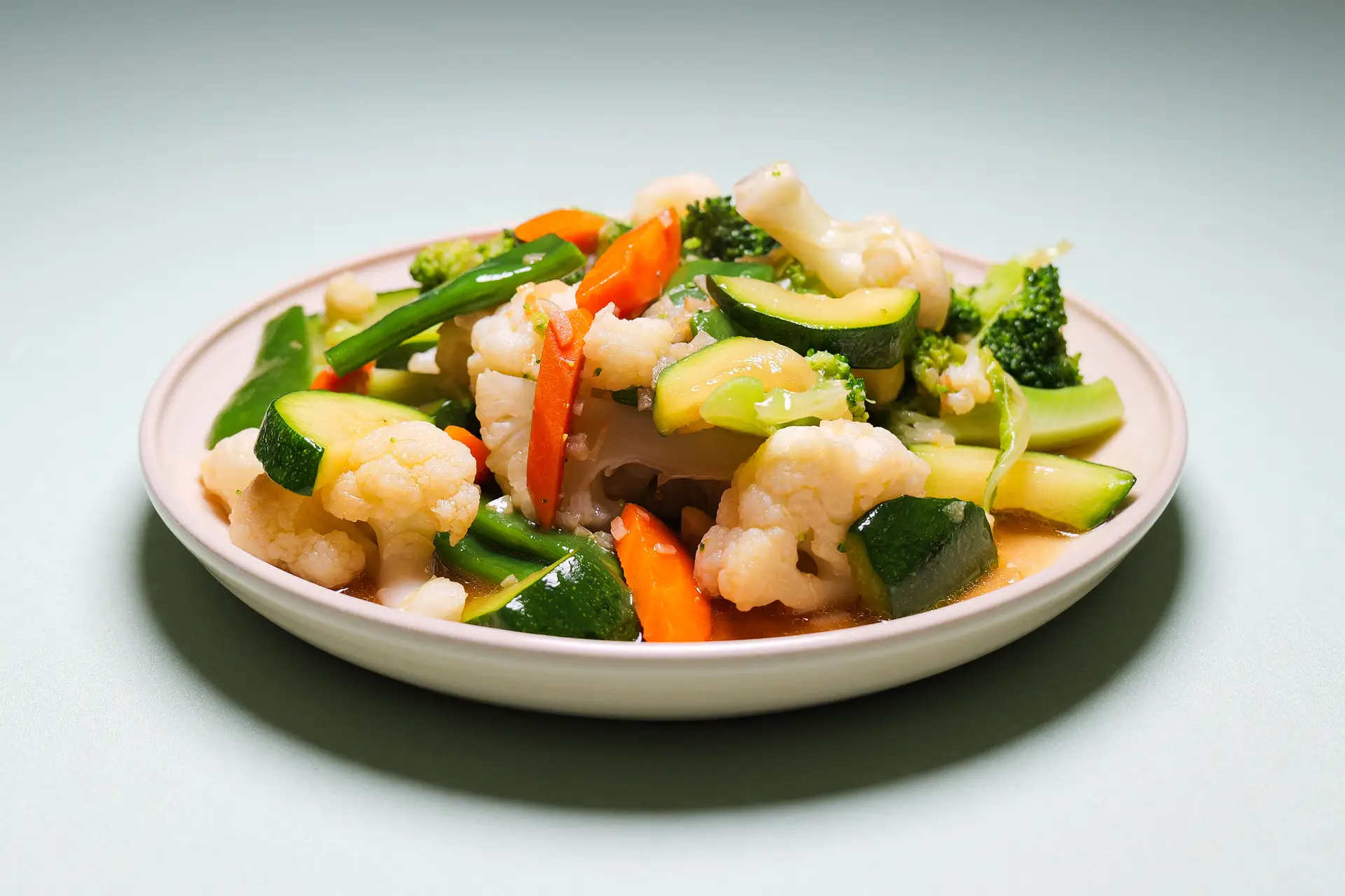 Pad Pak Ruam - Thaise roergebakken groenten - Thais Tafelen