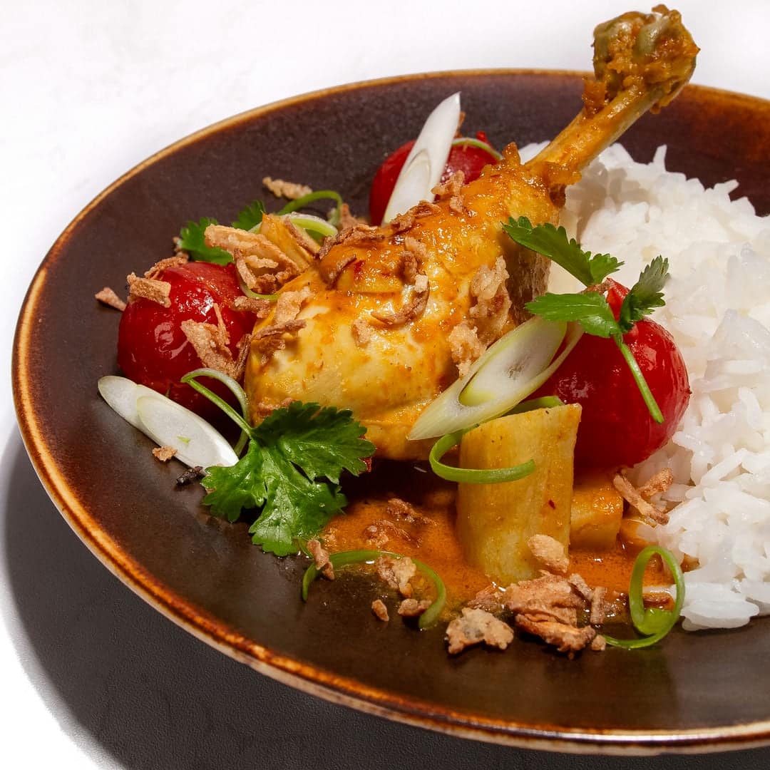Thaise gele curry met kip - Thais Tafelen